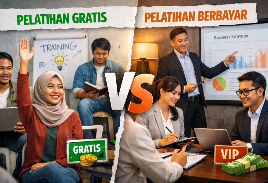 Pelatihan Gratis vs Berbayar: Mana Yang Lebih Unggul